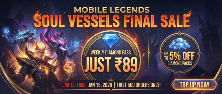 Mobile Legends Soul Vessels Final Sale: Get WDP for Just ₹89